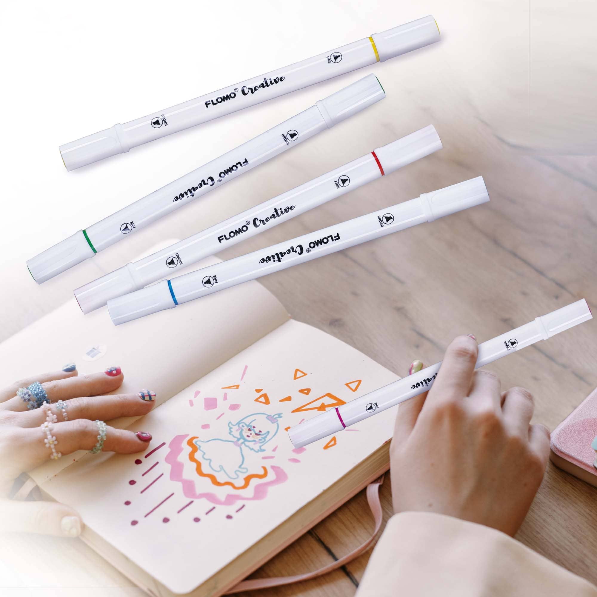 FLOMO's Creative Crayons and Markers for Kids in Bulk | FLOMO/Nygala Corp.