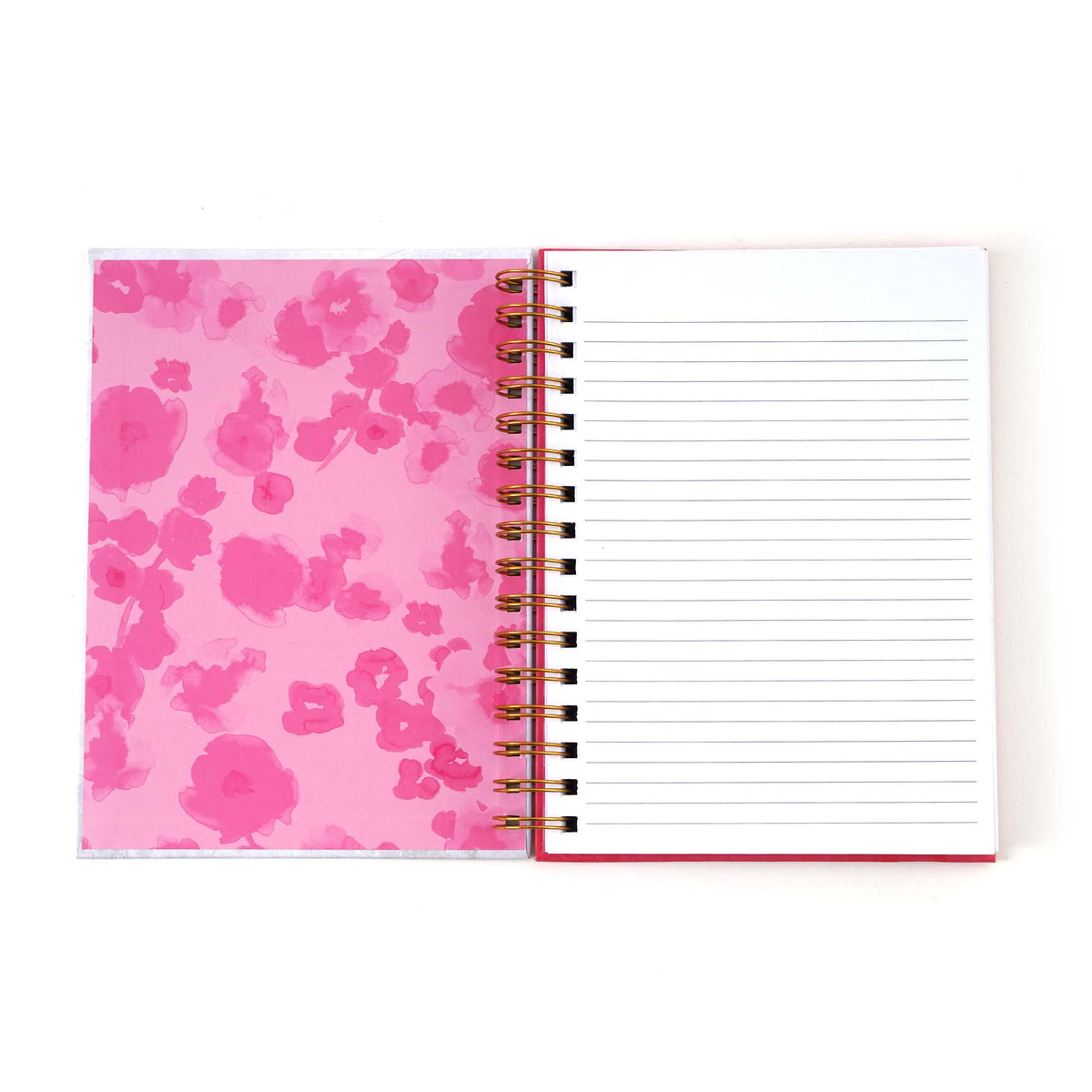 160 Sht Jumbo Spiral Perfume Floral Hot Stamp Journal, 8.5"X6.25 ...